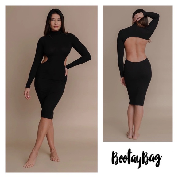 Bootaybag | Dresses | New Bootaybag The Sarah Open Back Midi Dress | Poshmark